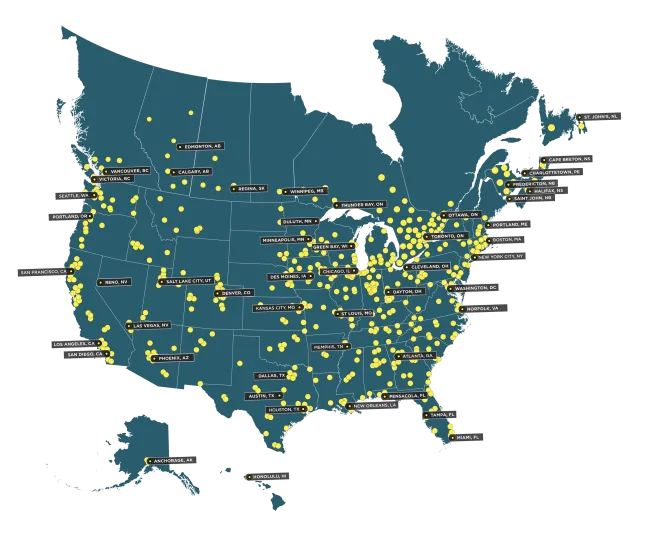 Locations | ServiceMaster Recovery Management